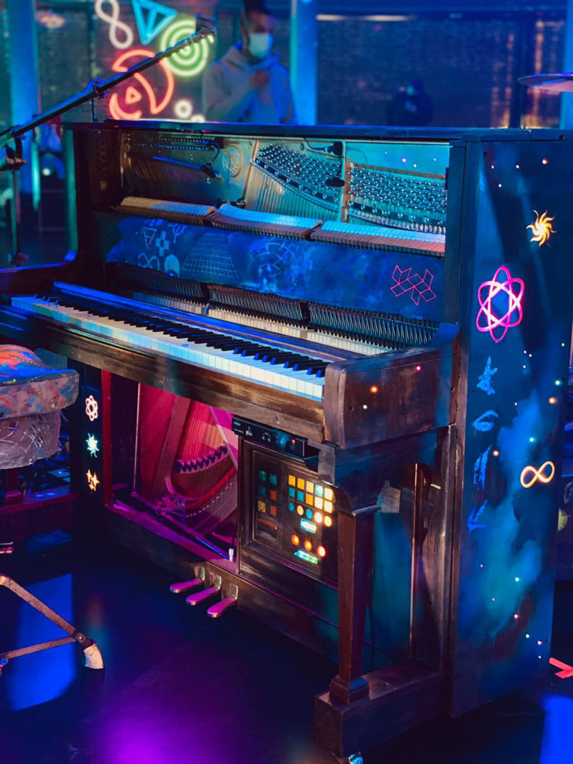 Creating Pianos for Coldplay in 2021