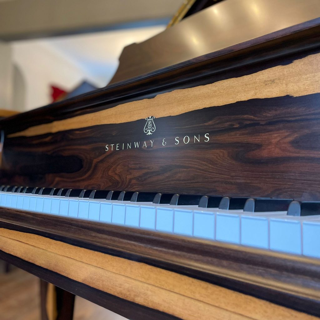 Steinway Model M Restored walnut Grand Piano - The Piano Shop Bath