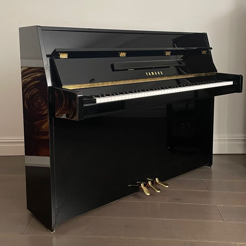 Yamaha B1 Upright Piano, Black Gloss - The Piano Shop Bath