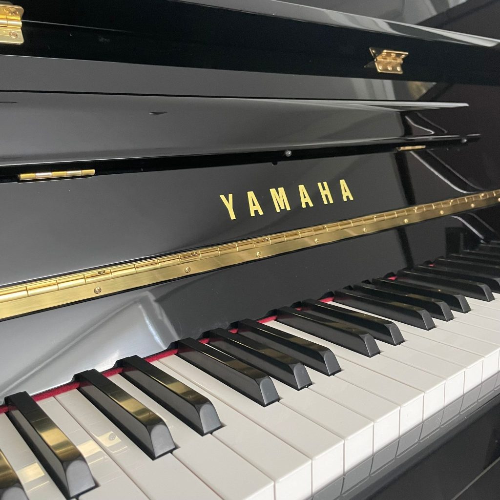 Yamaha B1 Upright Piano, Black Gloss - The Piano Shop Bath