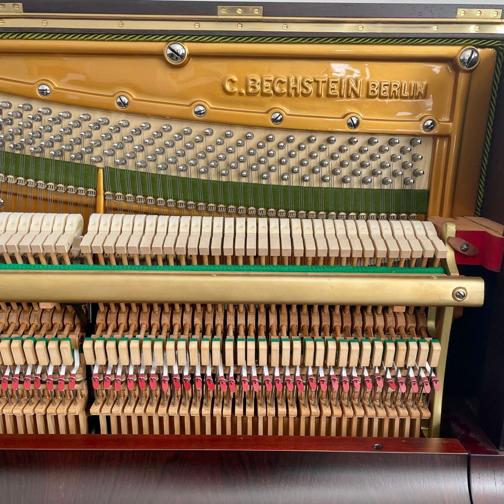 Bechstein Model 8 Upright Piano, Dark Rosewood - The Piano Shop Bath