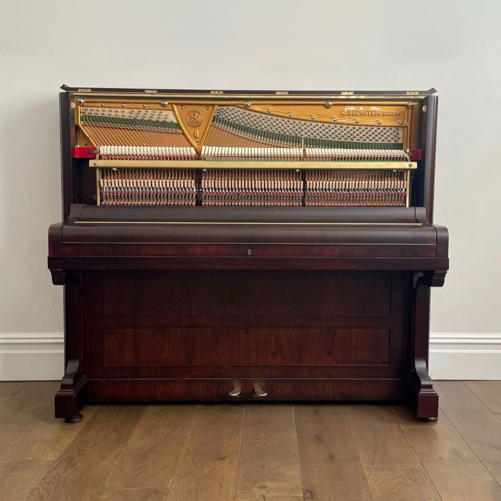 Bechstein Model 8 Upright Piano, Dark Rosewood - The Piano Shop Bath