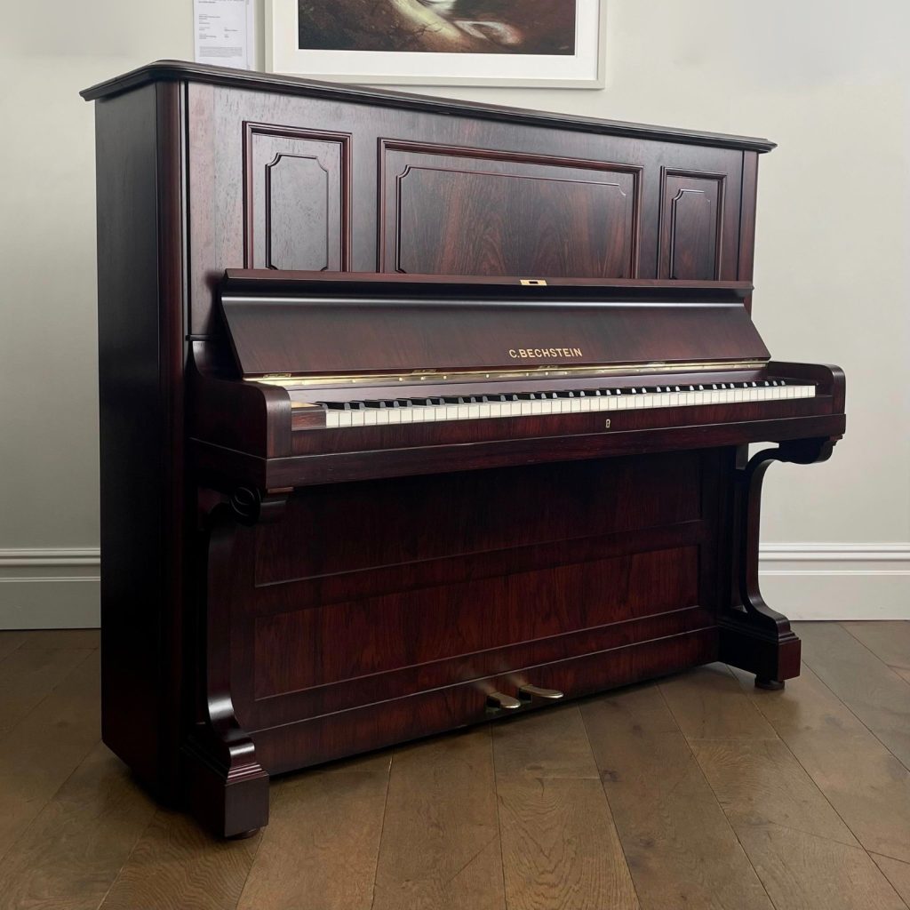 Bechstein Model 8 Upright Piano, Dark Rosewood - The Piano Shop Bath