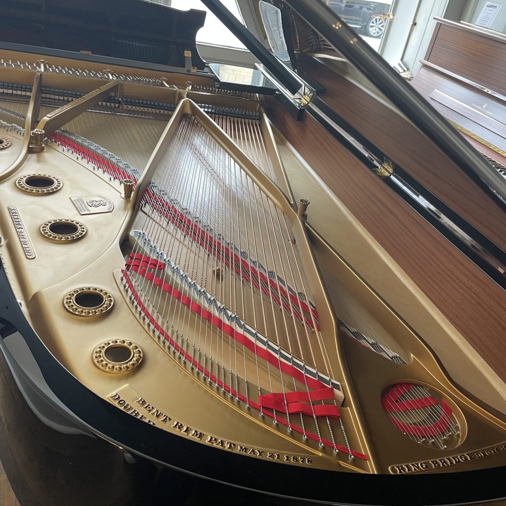 Steinway Model C Grand Piano, Black Gloss - The Piano Shop Bath