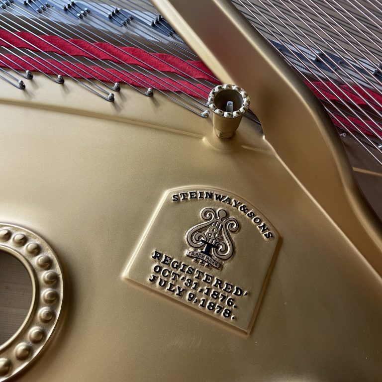 Steinway Model C Grand Piano, Black Gloss - The Piano Shop Bath