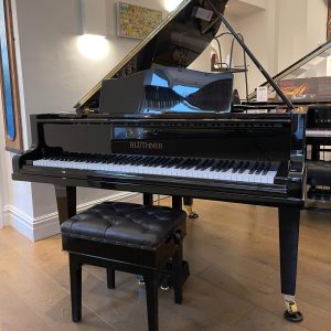 Bluthner Style 4 Grand Piano, Black Gloss - The Piano Shop Bath